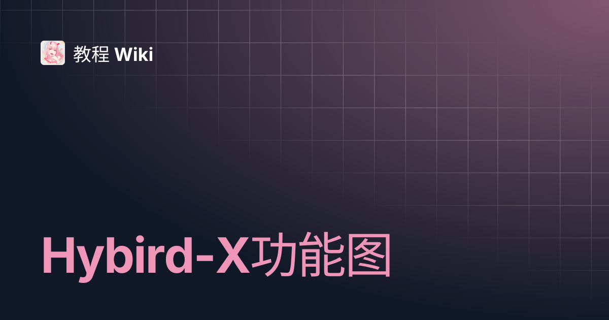 Hybird-X功能图 | 教程 Wiki
